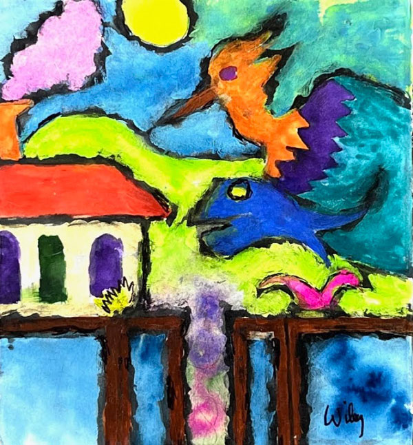 The Art of David Wiley | Painting and Poetry | Scene4 Magazine ...